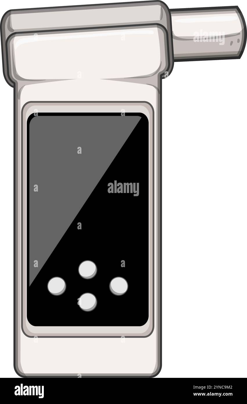 volume spirometer cartoon vector illustration Stock Vector Image & Art ...