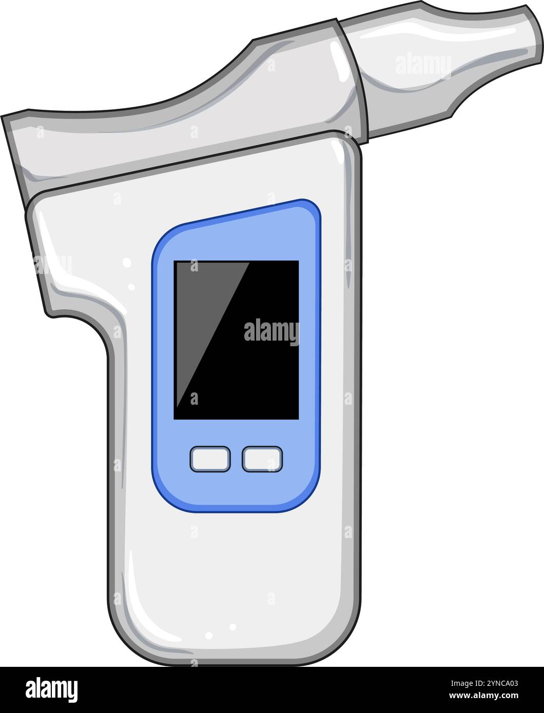 lung spirometer cartoon vector illustration Stock Vector Image & Art ...