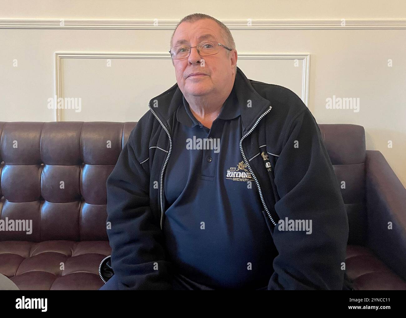 John Morgan, manager of the Rheola pub in Porth, near Pontypridd, which ...