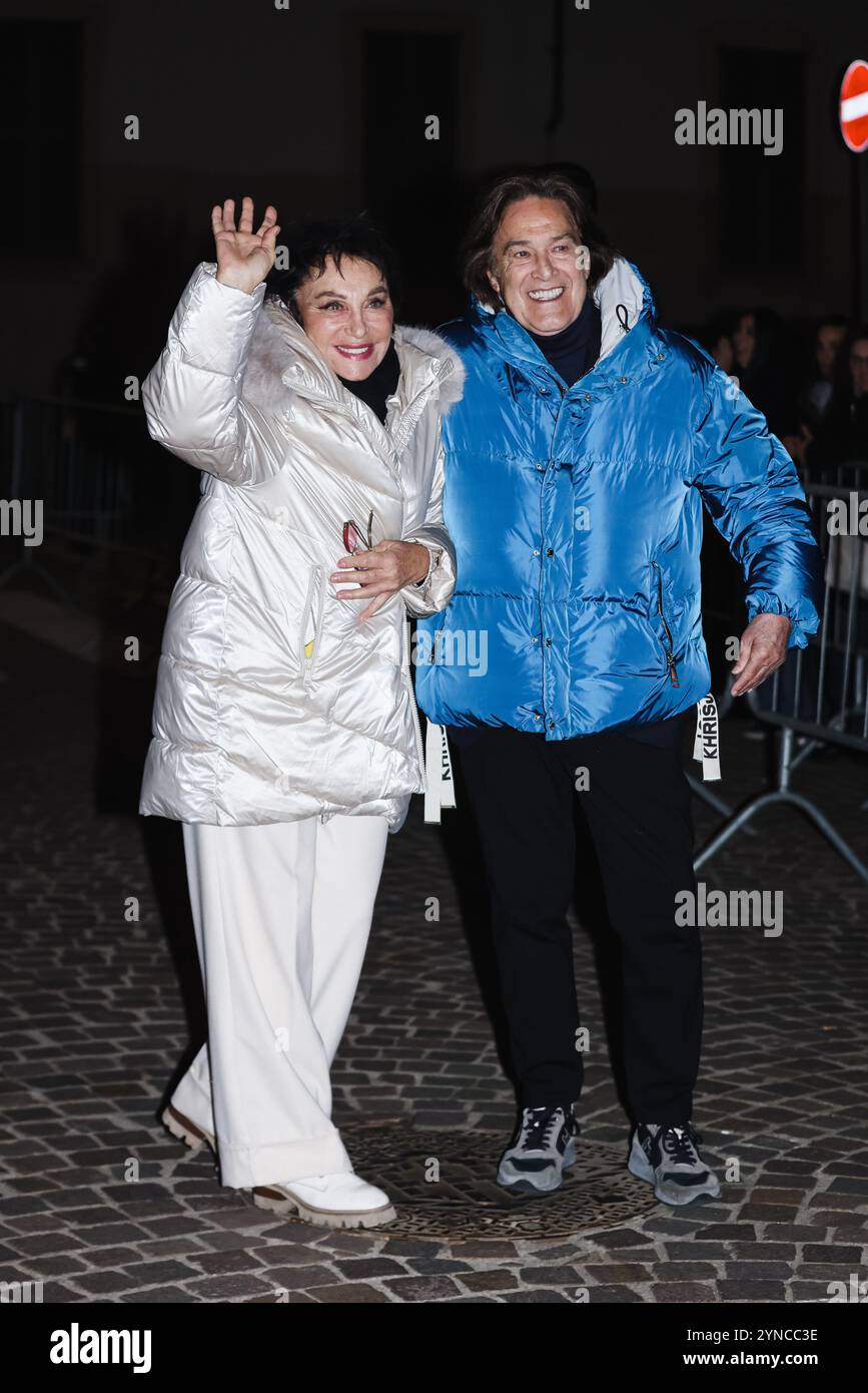 Milan, Arrivals at the Vanity Fair Stories event at the Teatro Lirico ...
