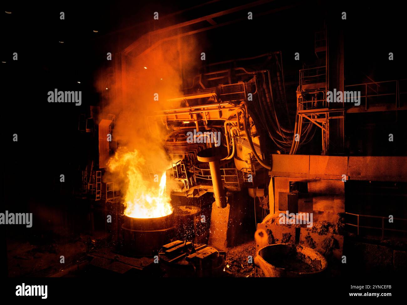 SANDVIKEN 20241114Alleima Sandvik's smelter in Sandviken. Photo: Pontus ...