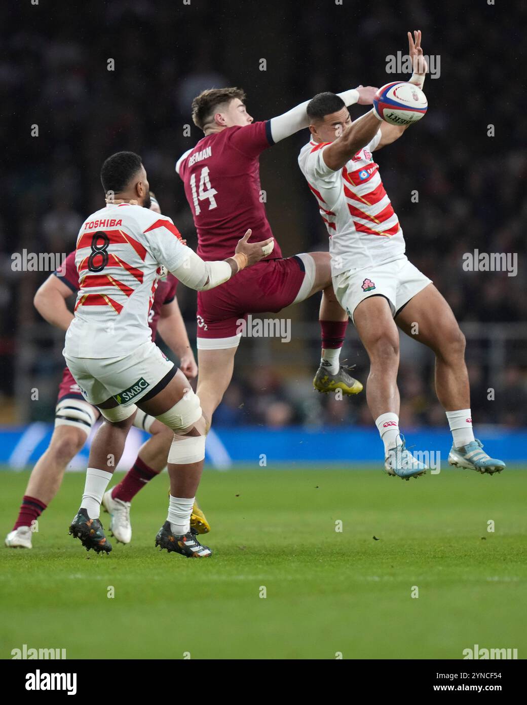 24th November 2024; Allianz Stadium, London, England: Autumn Rugby ...