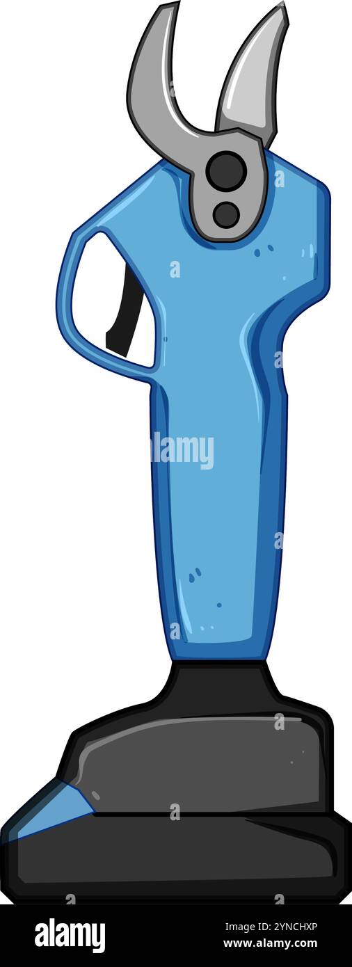 lopper tree trimmer cartoon vector illustration Stock Vector Image ...