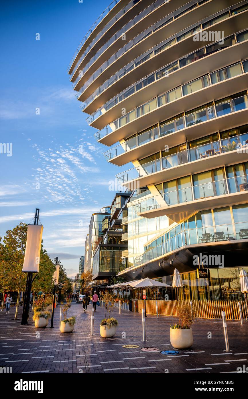 WASHINGTON DC — The Wharf, a mile-long waterfront development along the ...