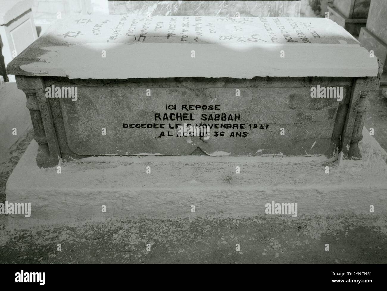 The Jewish Cemetery in the Kasbah of Marrakesh in Morocco in the ...
