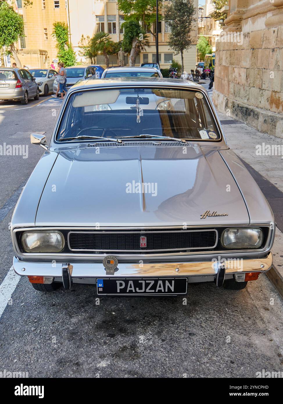 Hillman Hunter - a mid-size passenger car manufactured under the ...