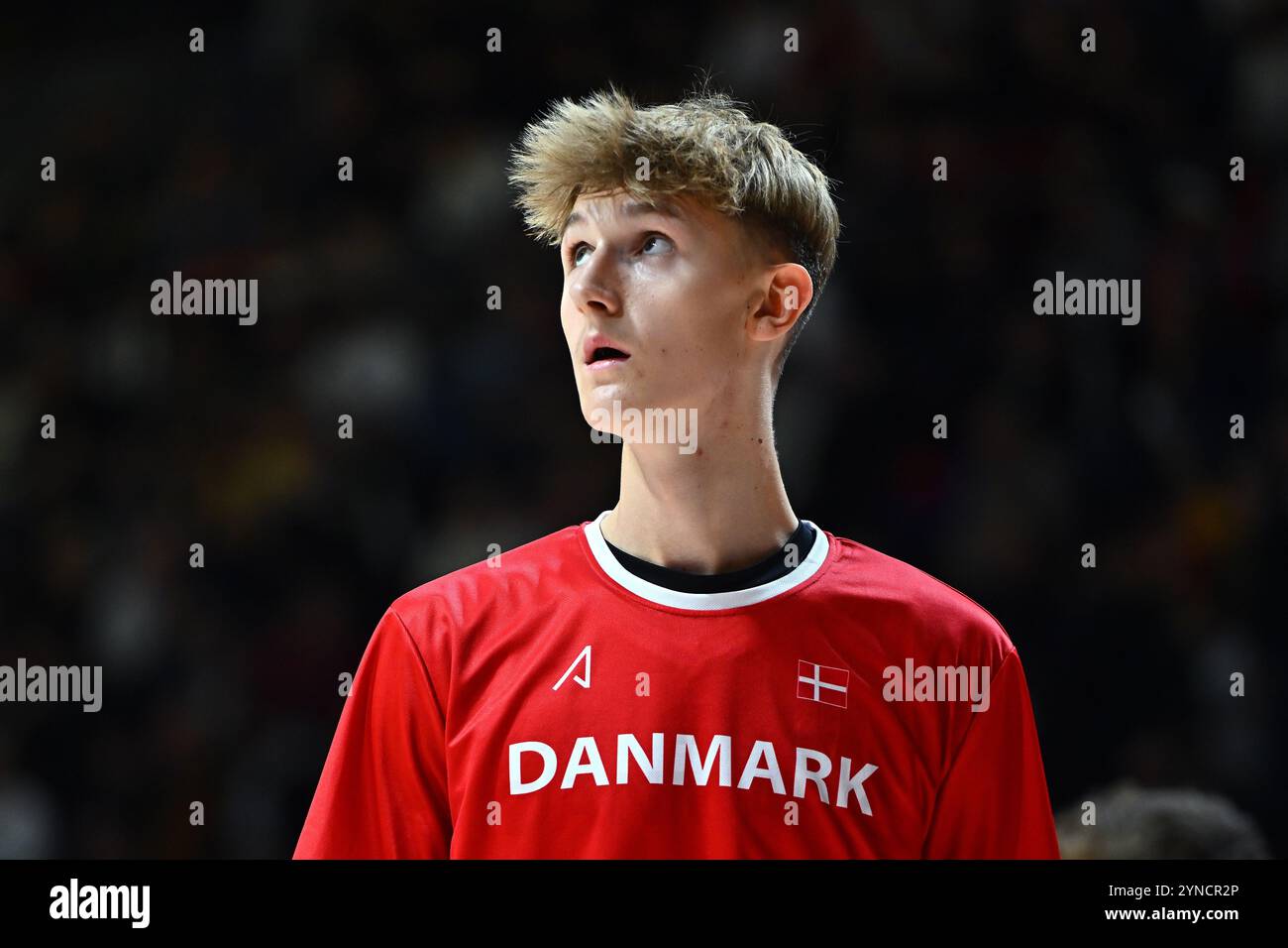 Belgrade, Serbia, 24 November, 2024. Marcus Moller Engelhardt of ...