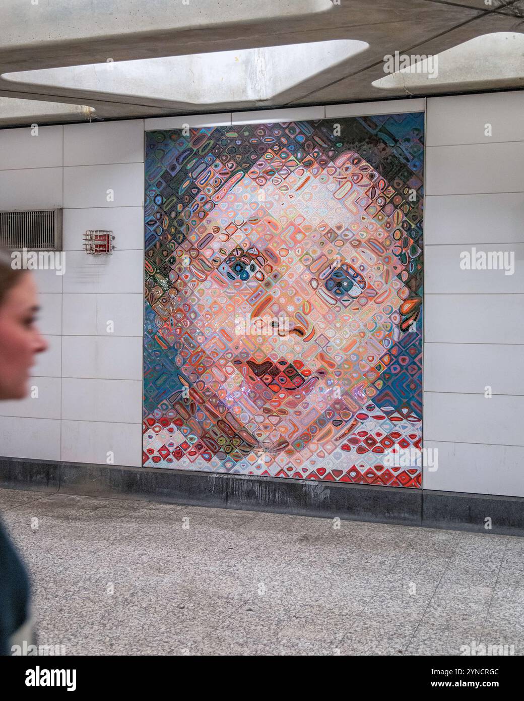 New York, New York, USA – October 30, 2024: “Subway Portraits” by ...