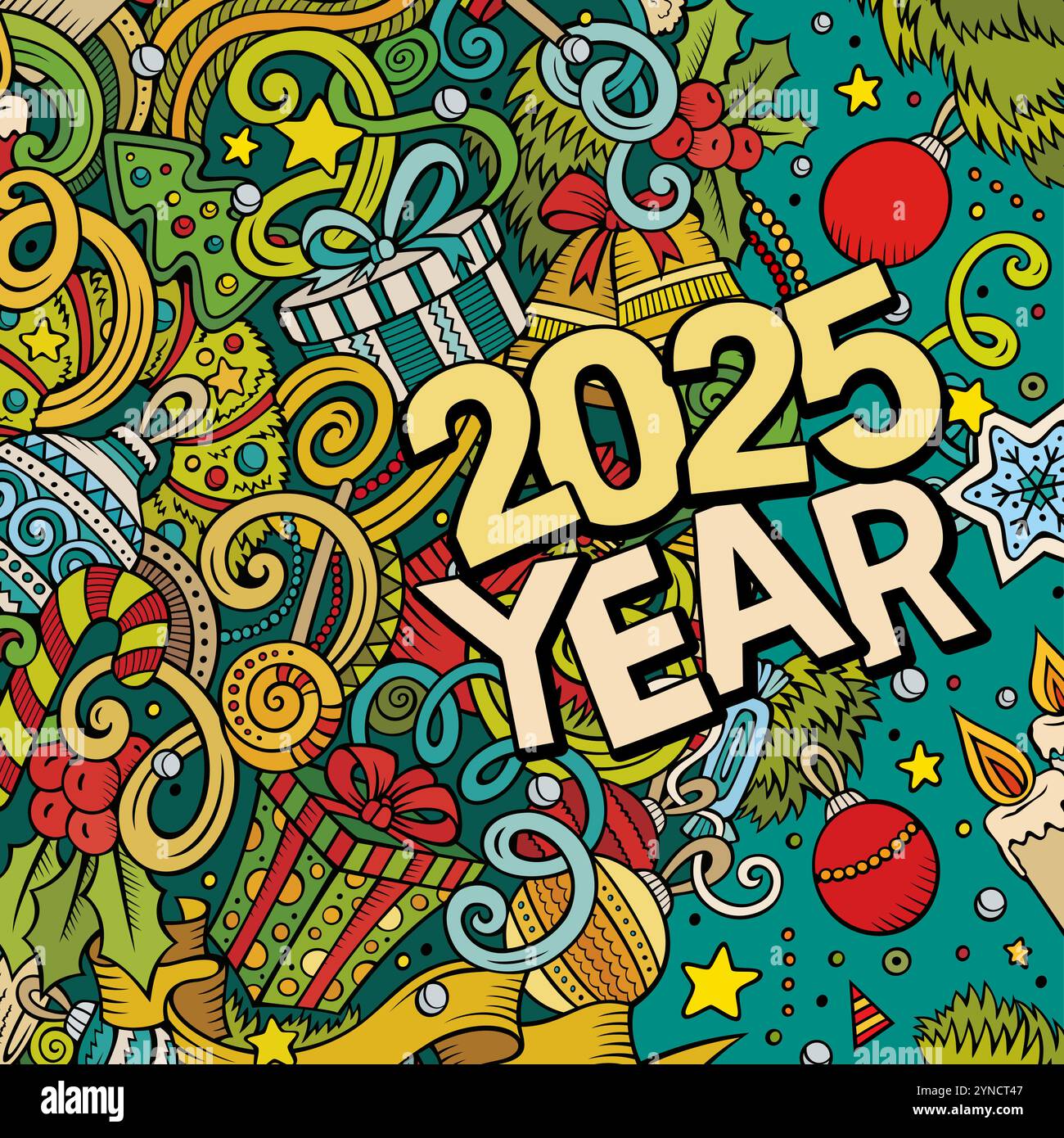 2025 vibes Stock Vector Images - Alamy
