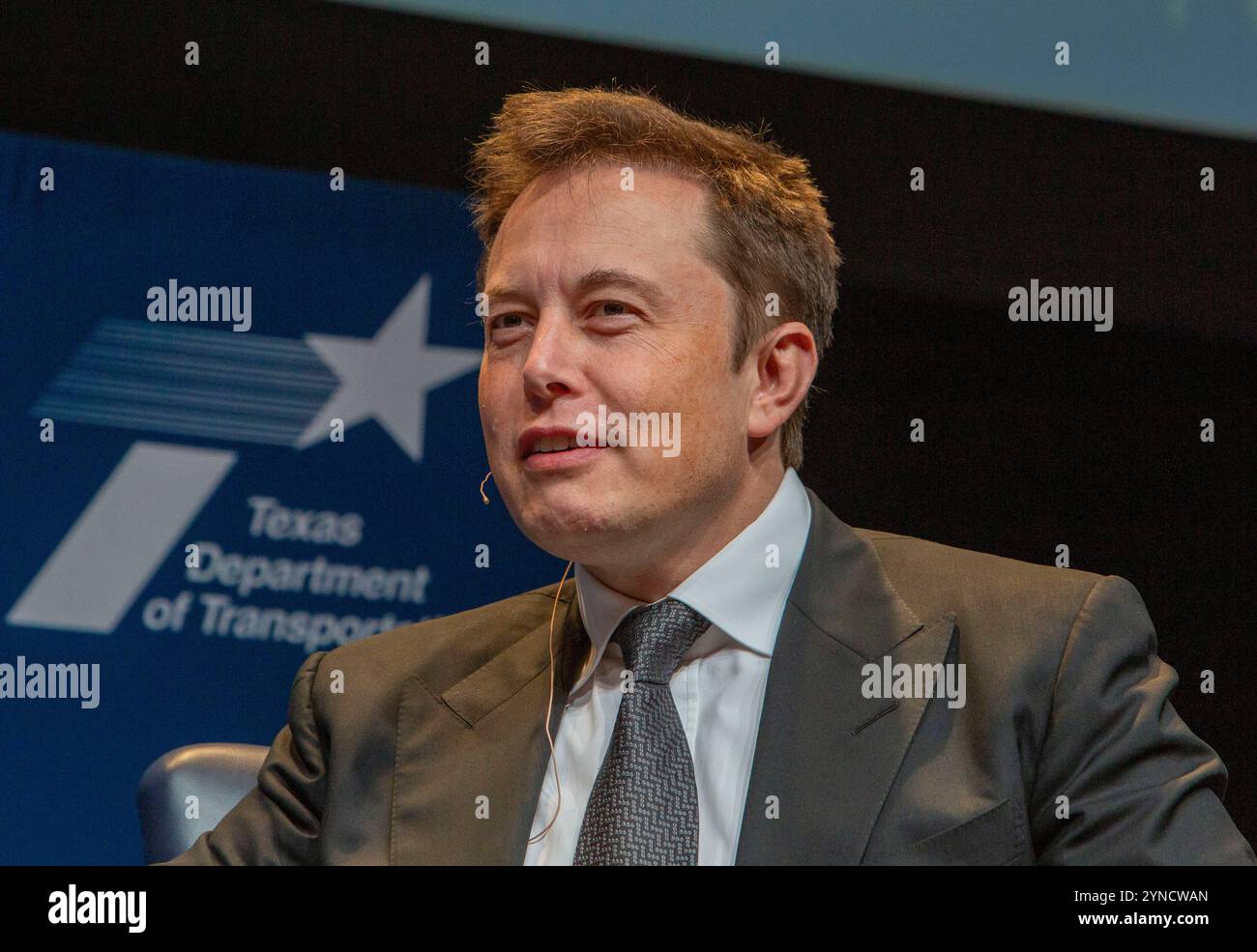 Austin Texas USA, January 15 2015: SpaceX CEO and Tesla chief ELON MUSK ...