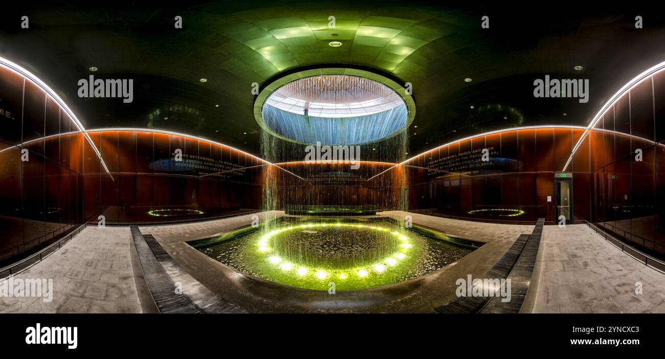 Circular waterfall museum hi-res stock photography and images - Alamy