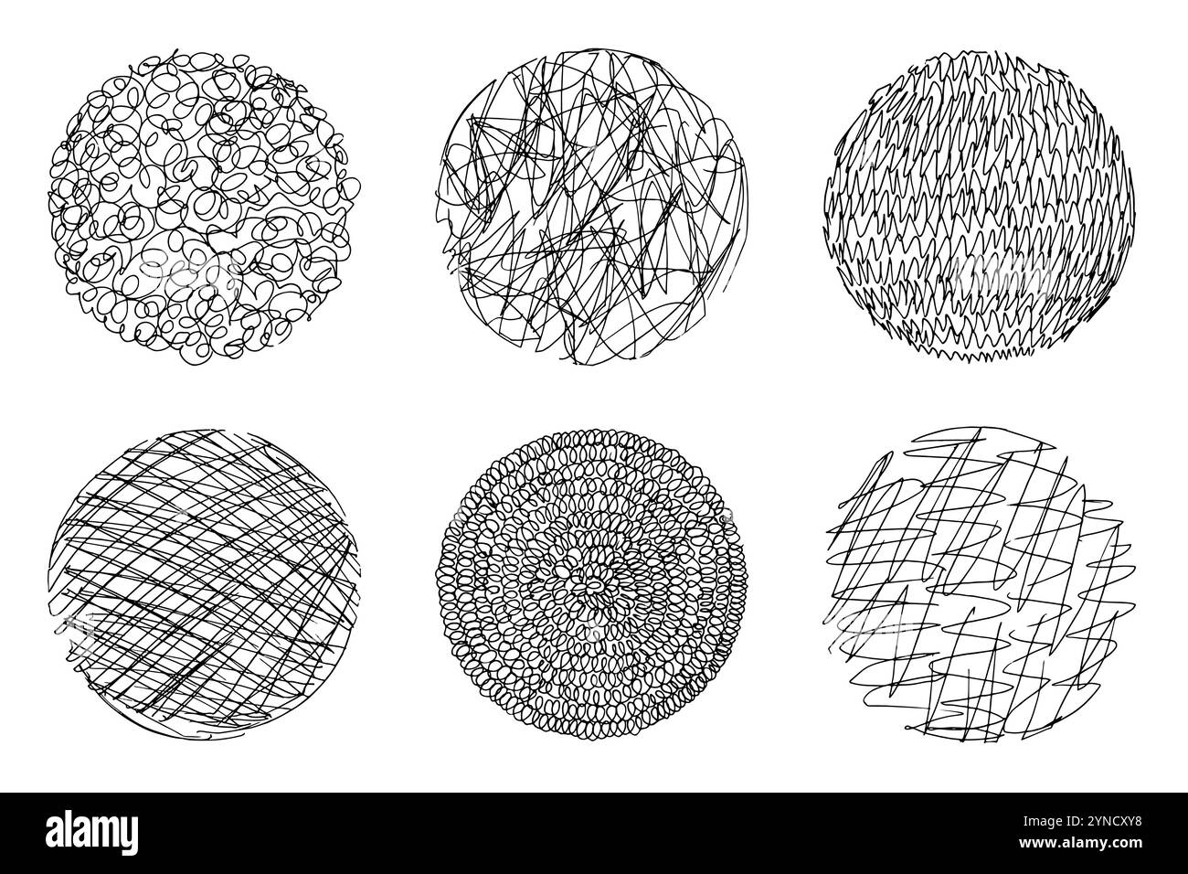 Abstract shape hand drawn Cut Out Stock Images & Pictures - Alamy