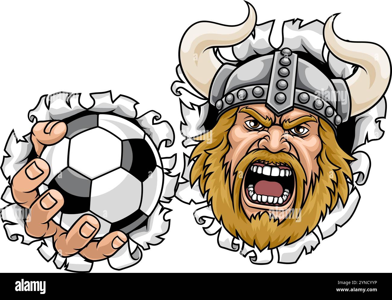 Vikings soccer Stock Vector Images - Alamy