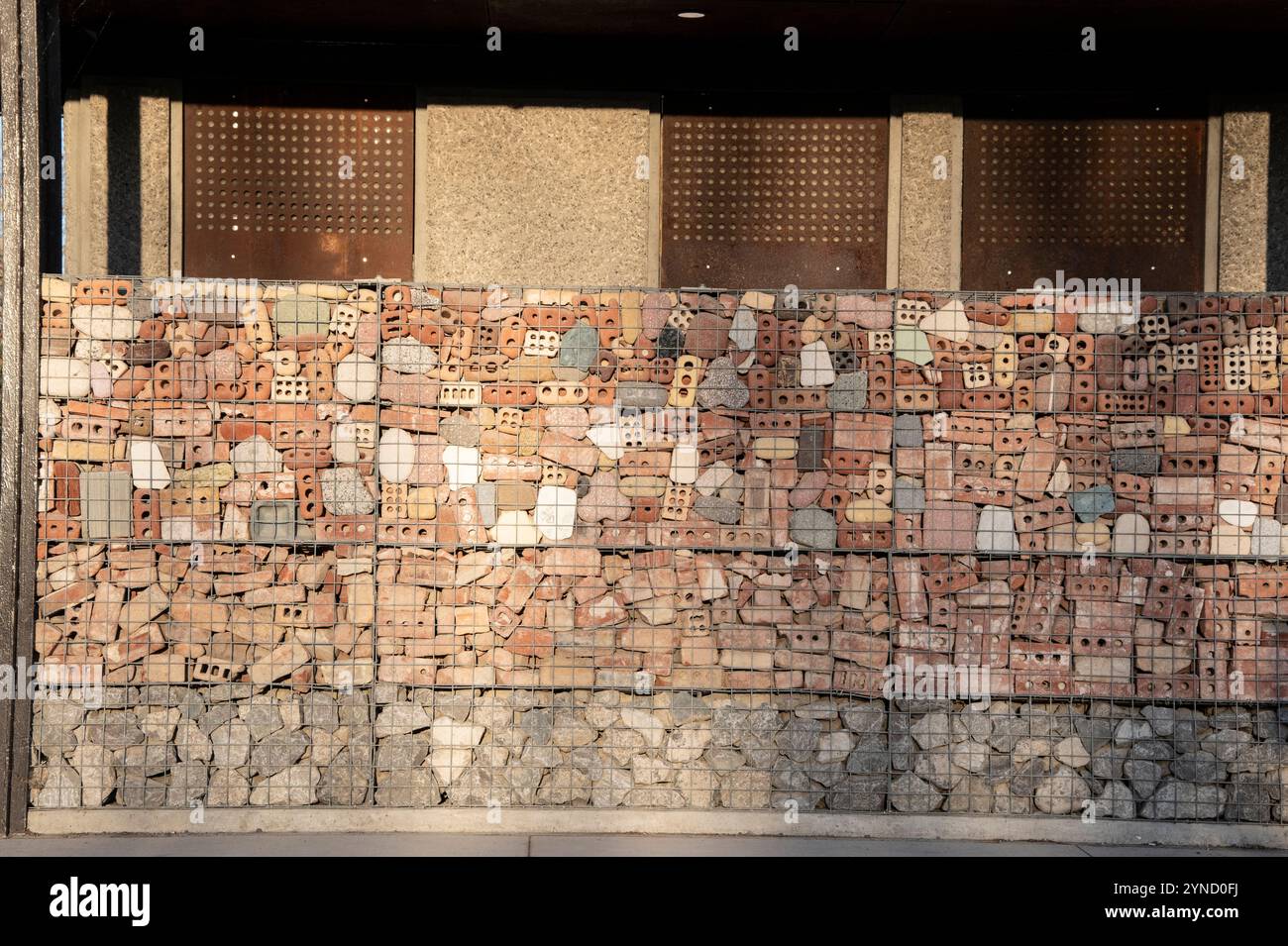 Materials used on display at Tommy Thompson Park in Scarborough ...