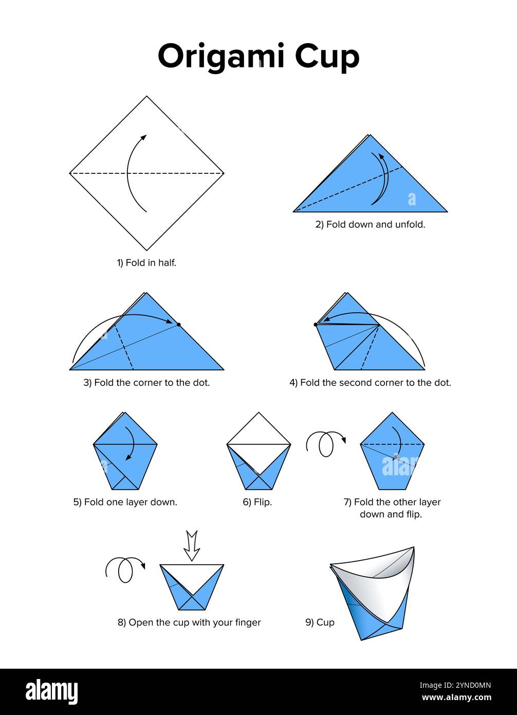 Origami Folding Instructions