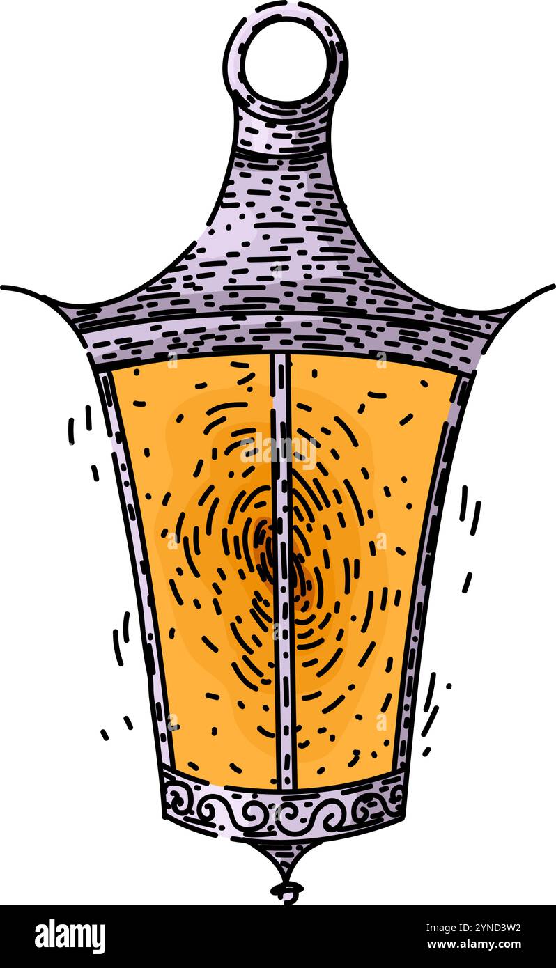 Victorian lantern hand Stock Vector Images - Alamy