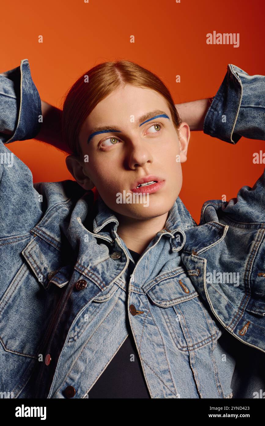 Jacket features bold colors hi-res stock photography and images - Alamy