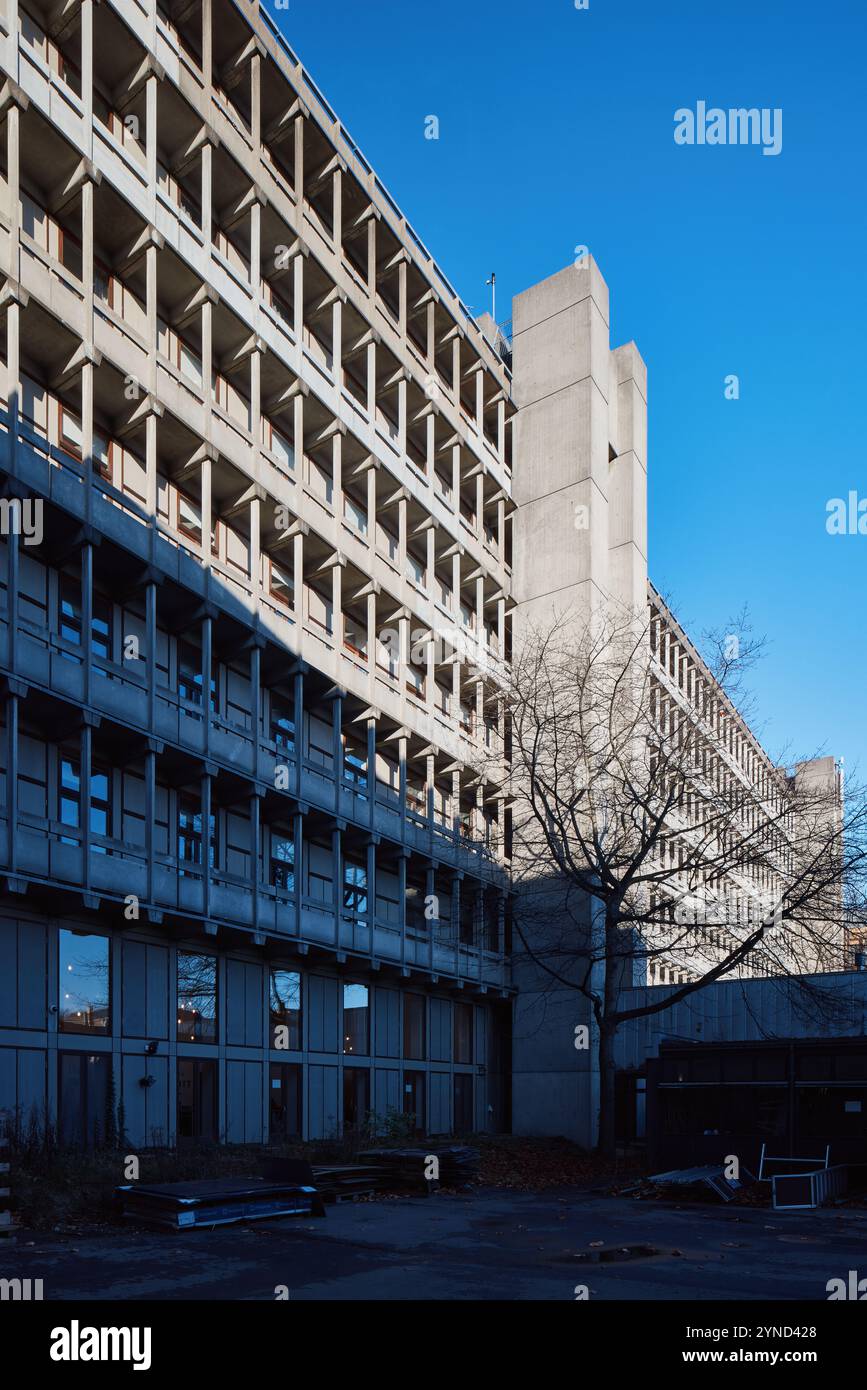 Frederiksberg Campus, Højhuset (The High-Rise), designed by Steen Eiler ...