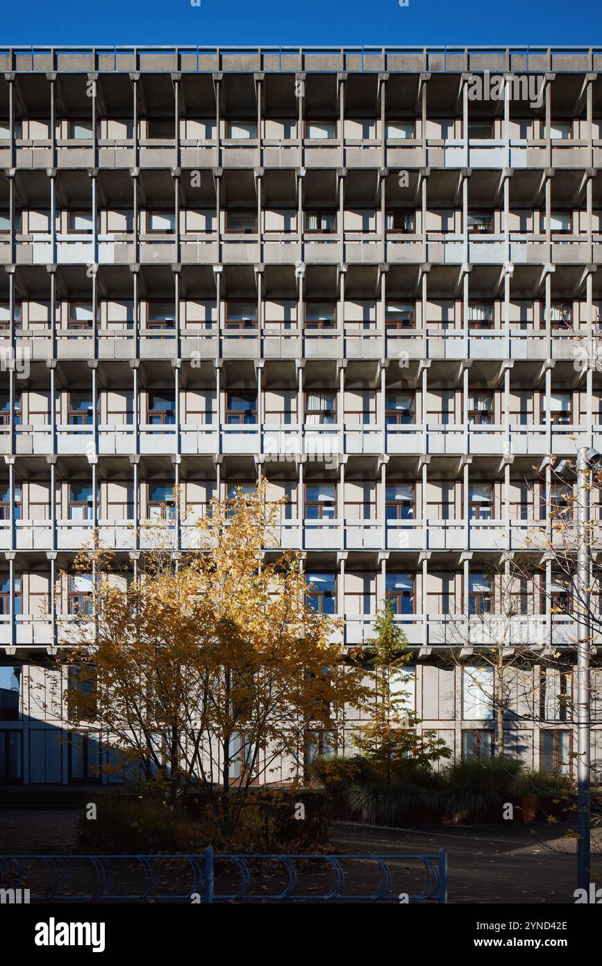 Frederiksberg Campus, Højhuset (The High-Rise), designed by Steen Eiler ...
