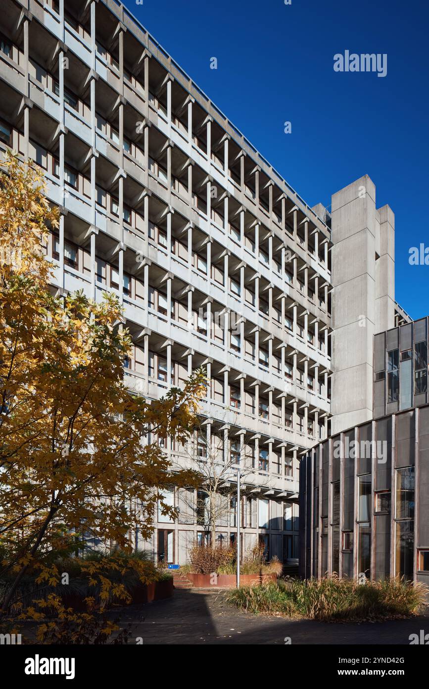 Frederiksberg Campus, Højhuset (The High-Rise), designed by Steen Eiler ...