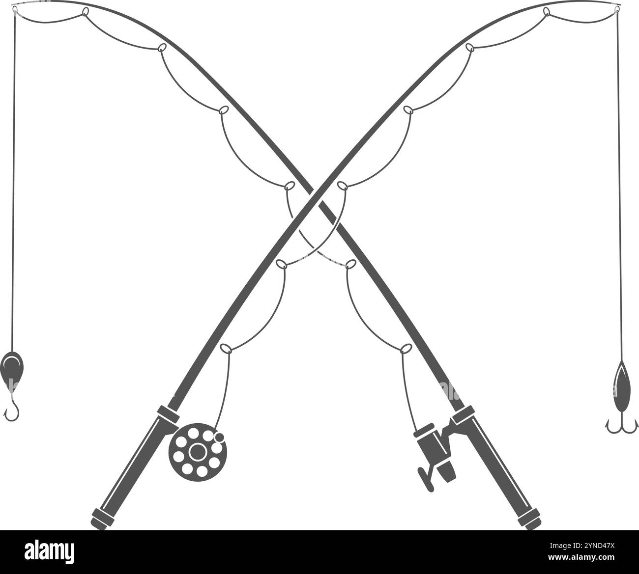 Hook rods Cut Out Stock Images & Pictures - Alamy