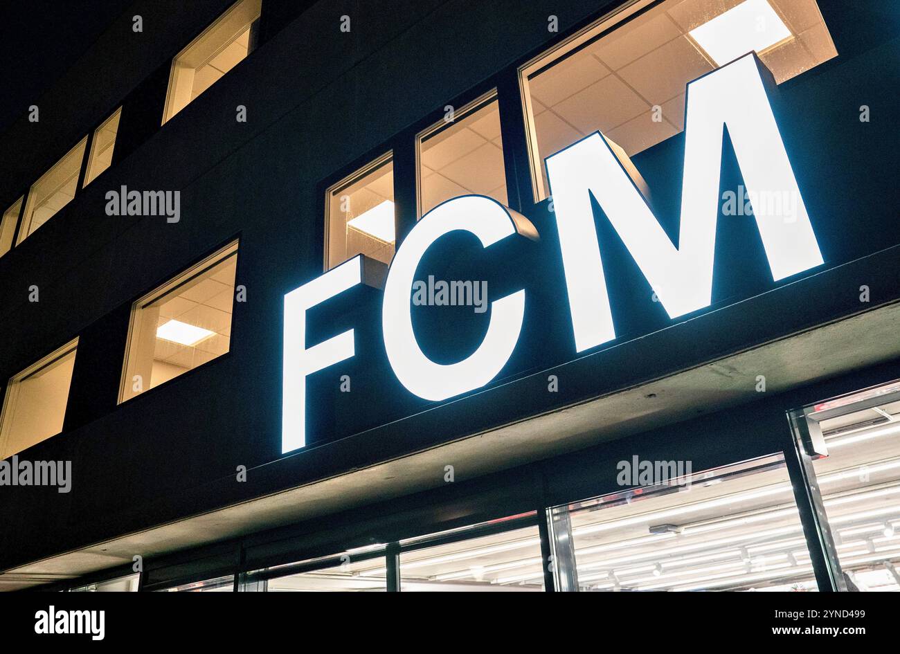 Herning, Denmark. 25th Nov, 2024. FCM Shop at MCH Arena, home ground for FCM, FC Midtjylland ...