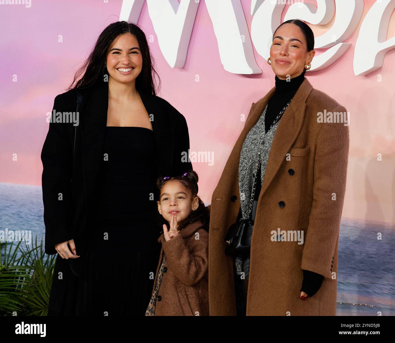 London, UK. 24th Nov, 2024. Mabel attends the Moana 2 UK Premiere at ...