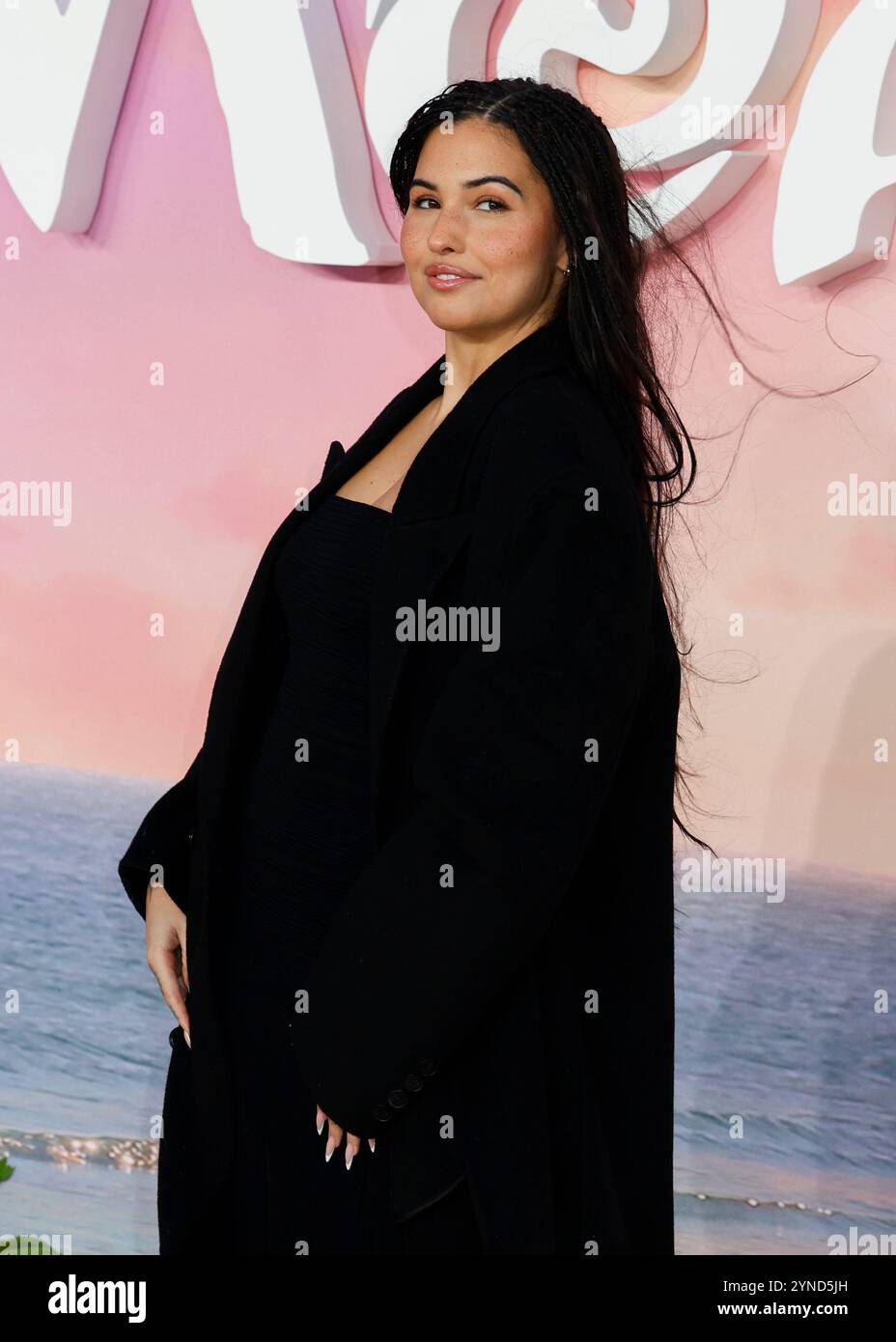 London, UK. 24th Nov, 2024. Mabel attends the Moana 2 UK Premiere at ...