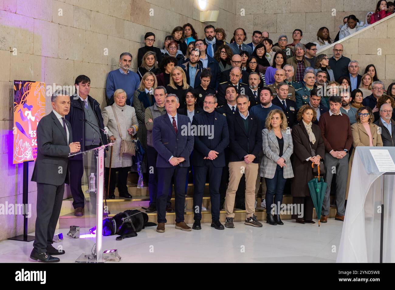 Logroño, La Rioja, Spain, 25 novenber 2024. This image shows an ...