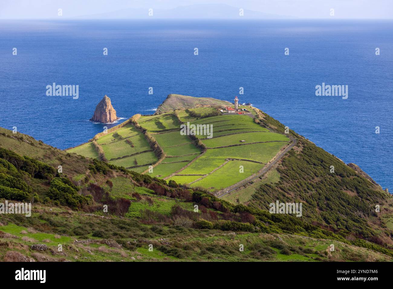 Viewpoint of Carapacho, Graciosa Island, Azores Stock Photo - Alamy