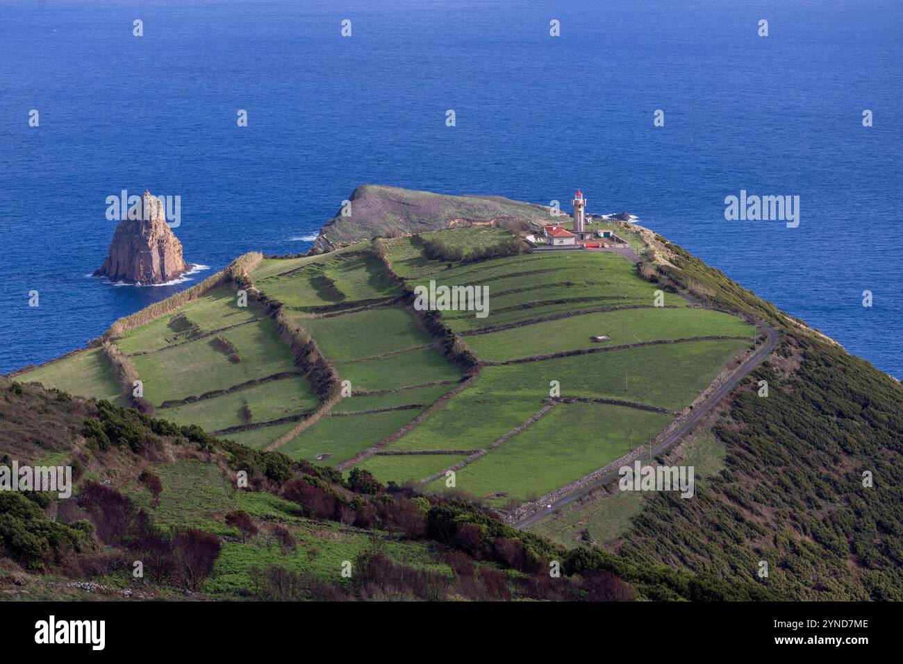 Viewpoint of Carapacho, Graciosa Island, Azores Stock Photo - Alamy