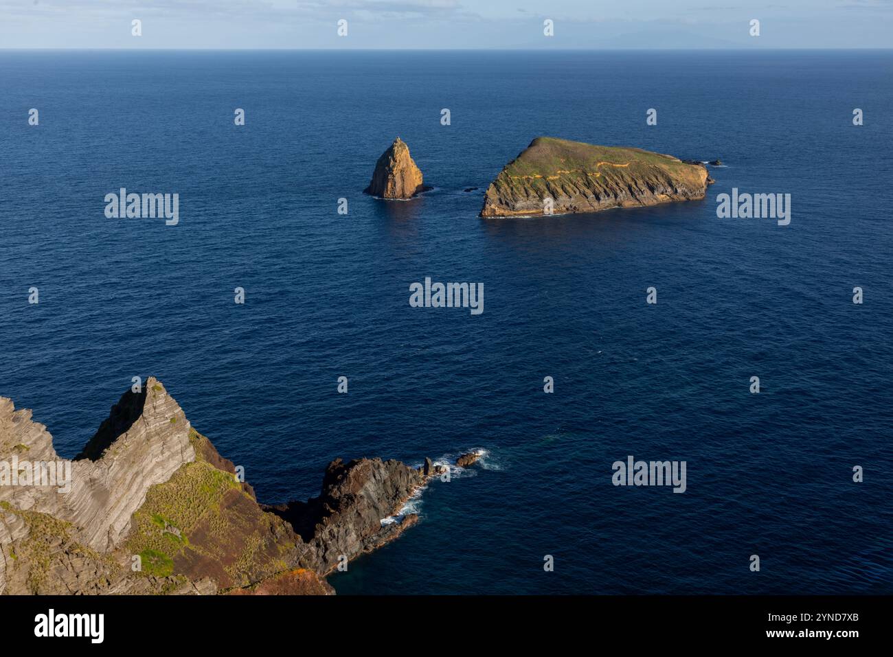 Viewpoint of Carapacho, Graciosa Island, Azores Stock Photo - Alamy