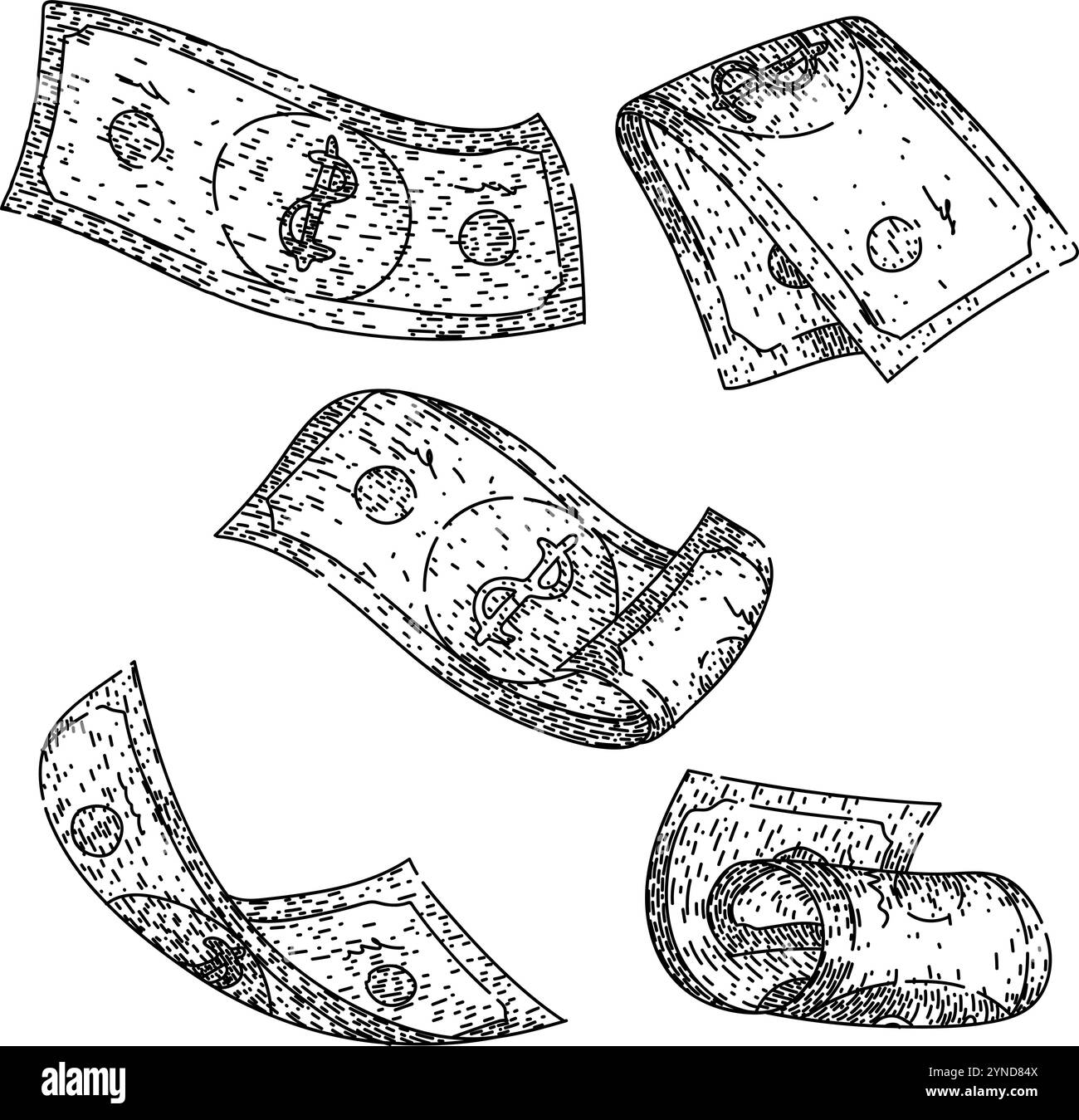 Dollar bill printing Black and White Stock Photos & Images - Alamy