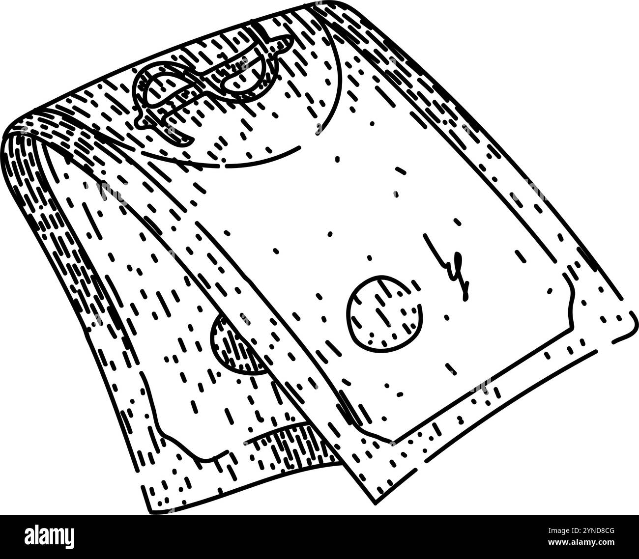 money dollar bill sketch hand drawn vector Stock Vector Image & Art - Alamy