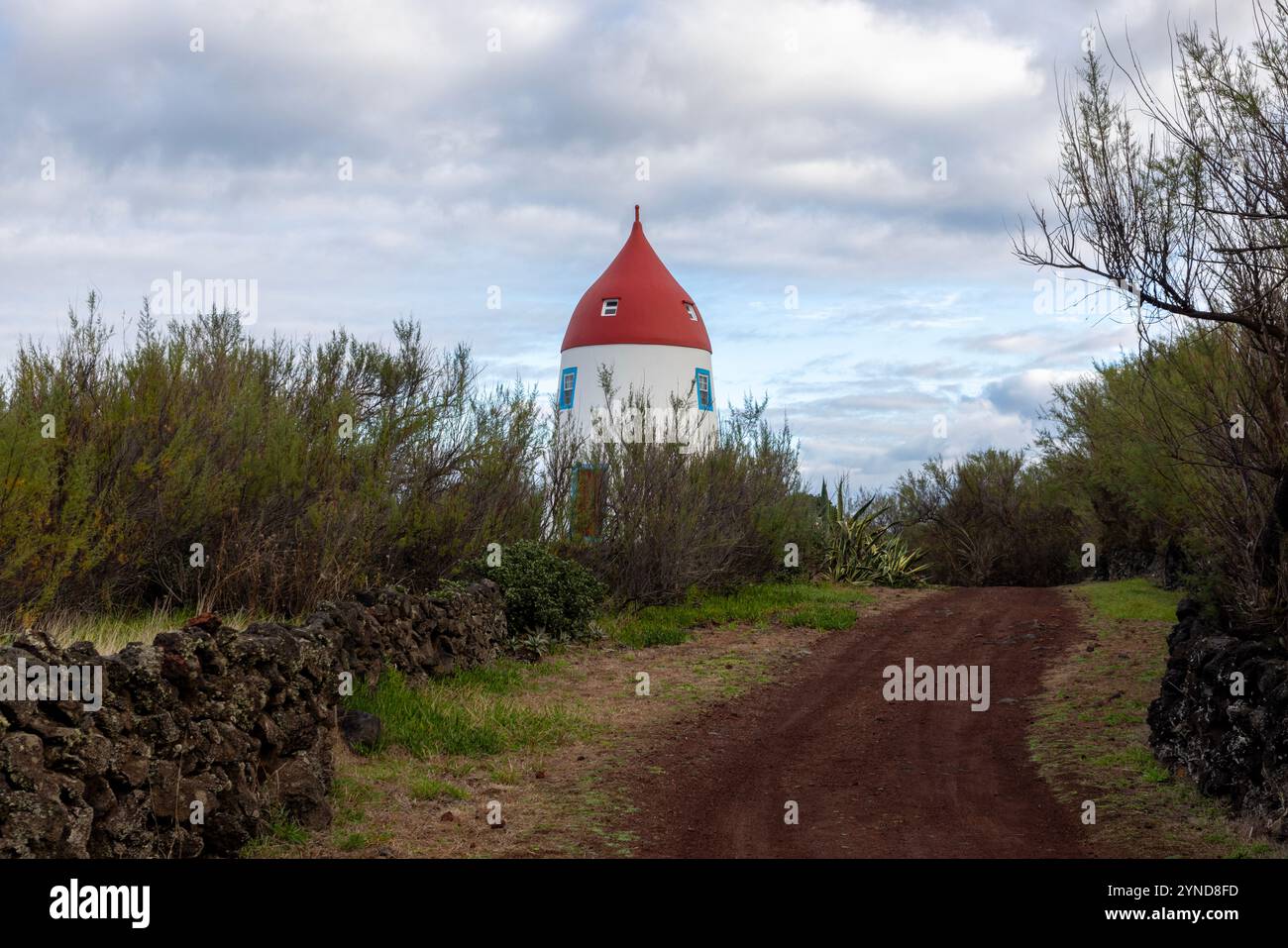 The Poceirões Natural Pools are on the island of Graciosa Azores ...