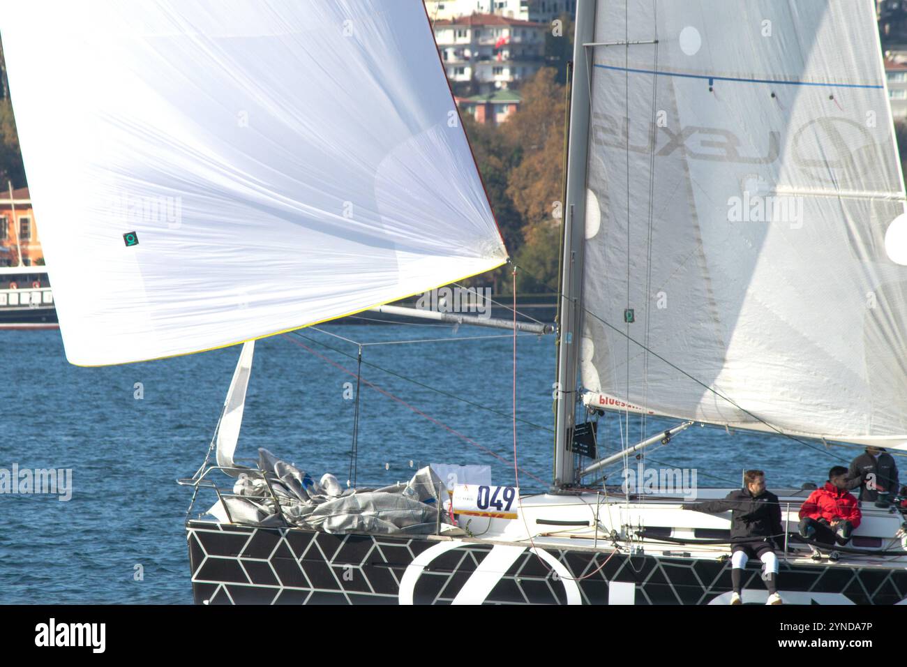 Istanbul, Bosphorus, Turkey- 29.10.2024 Republic cup sailing race ...
