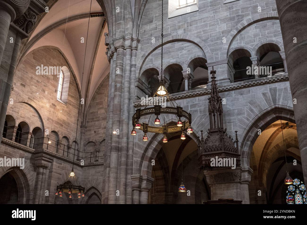 Basel Minster, cathedral, Basel, Switzerland Stock Photo - Alamy