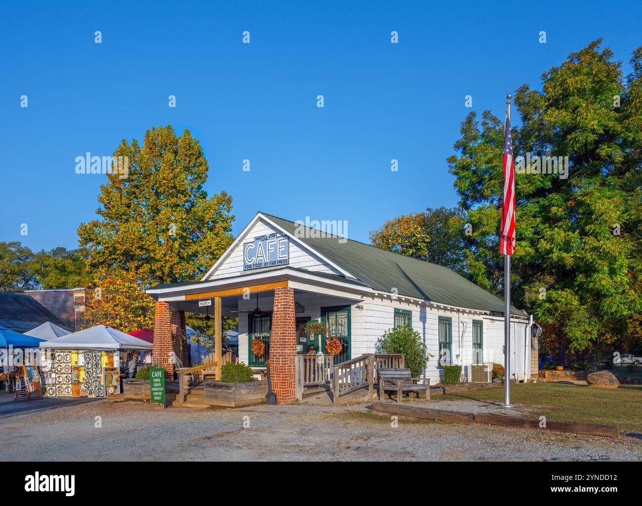 The Whistle Stop Cafe in Juliette, Georgia, USA. The cafe was ...