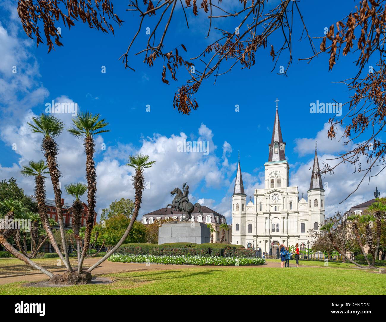 Statue at the jackson square hi-res stock photography and images - Alamy