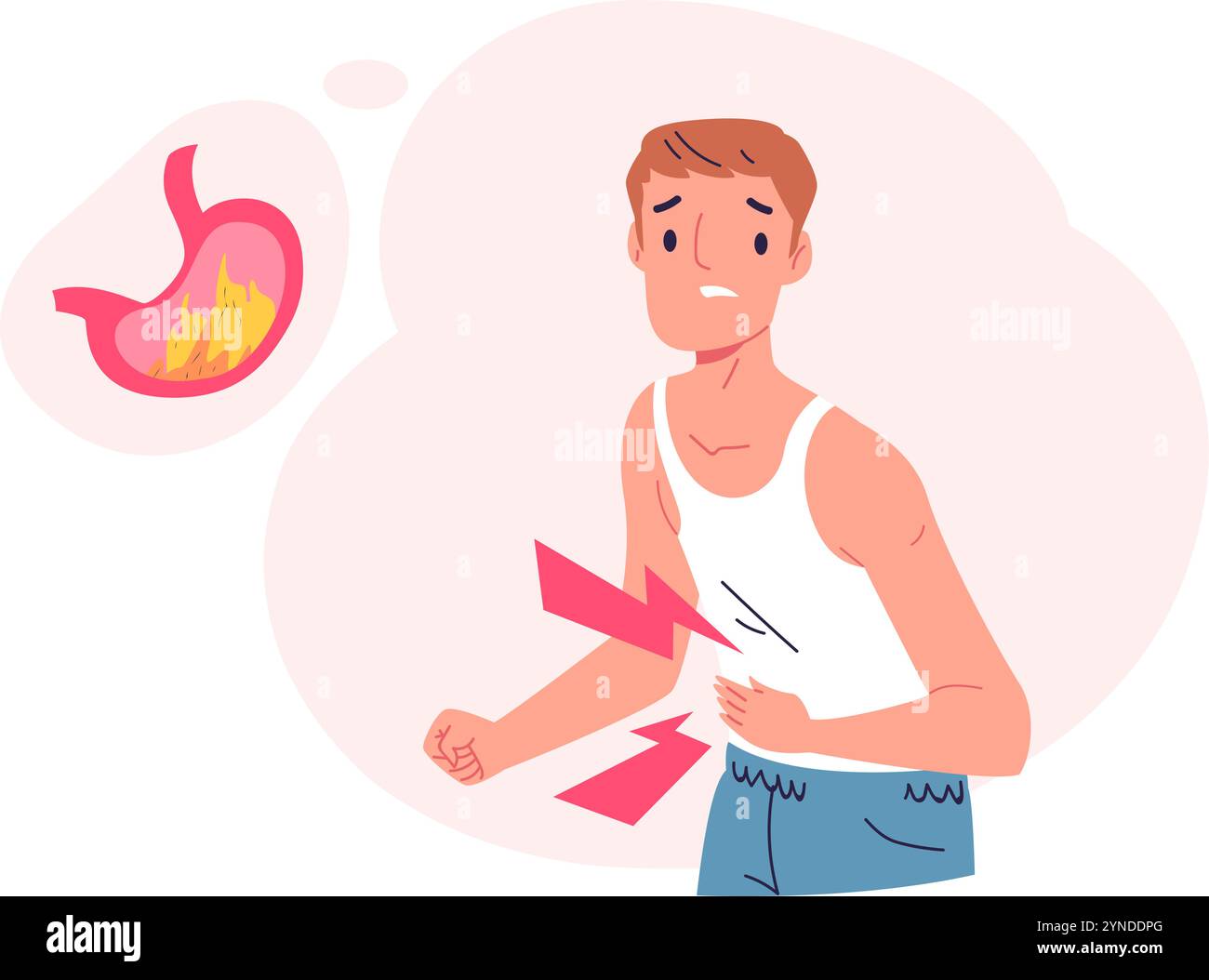 Appendicitis adult Stock Vector Images - Alamy