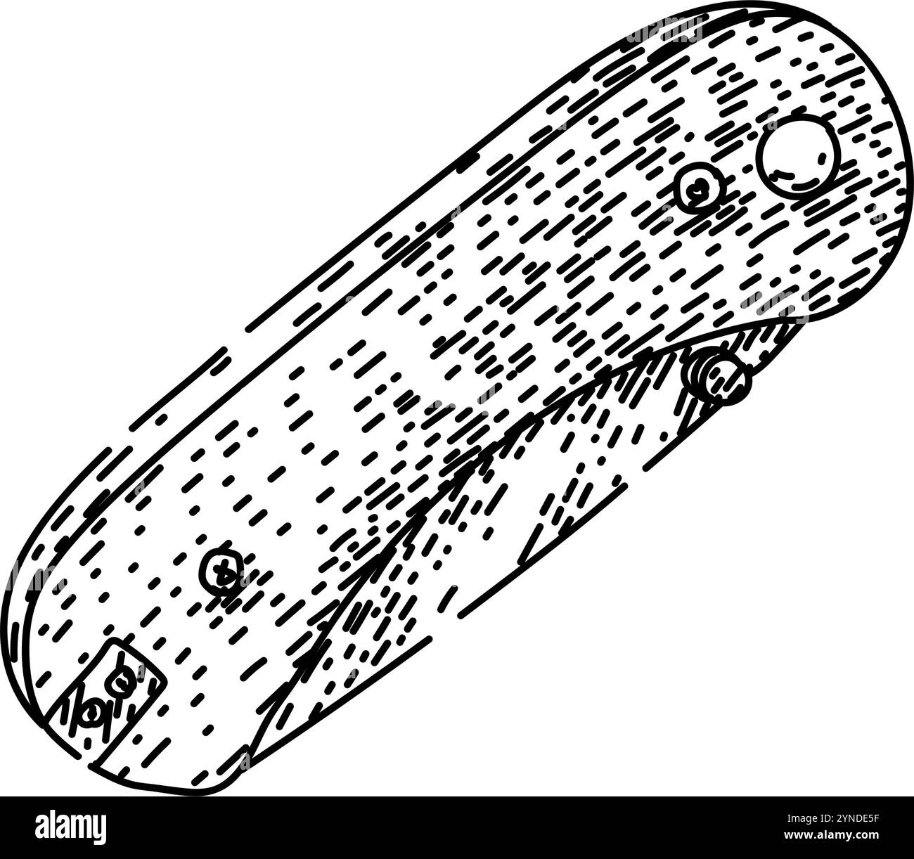 Serrated utility knife Black and White Stock Photos & Images - Alamy