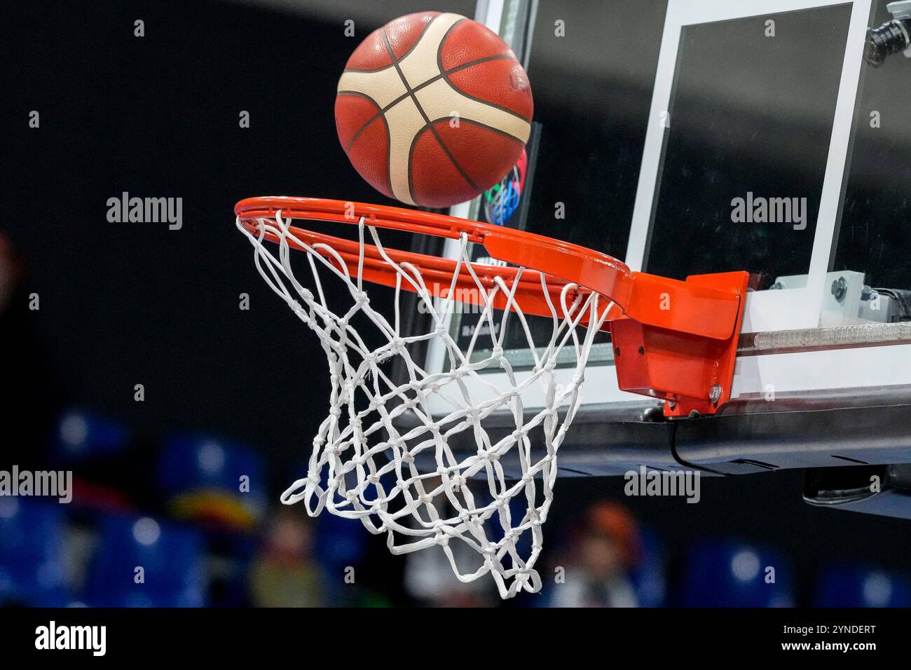 Heidelberg, Deutschland. 25th Nov, 2024. Ein Ball der Marke molten ...