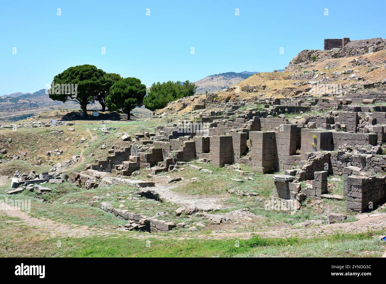 Acropolis, Pergamon, Pergamum, İzmir Province, Turkey, UNESCO World ...