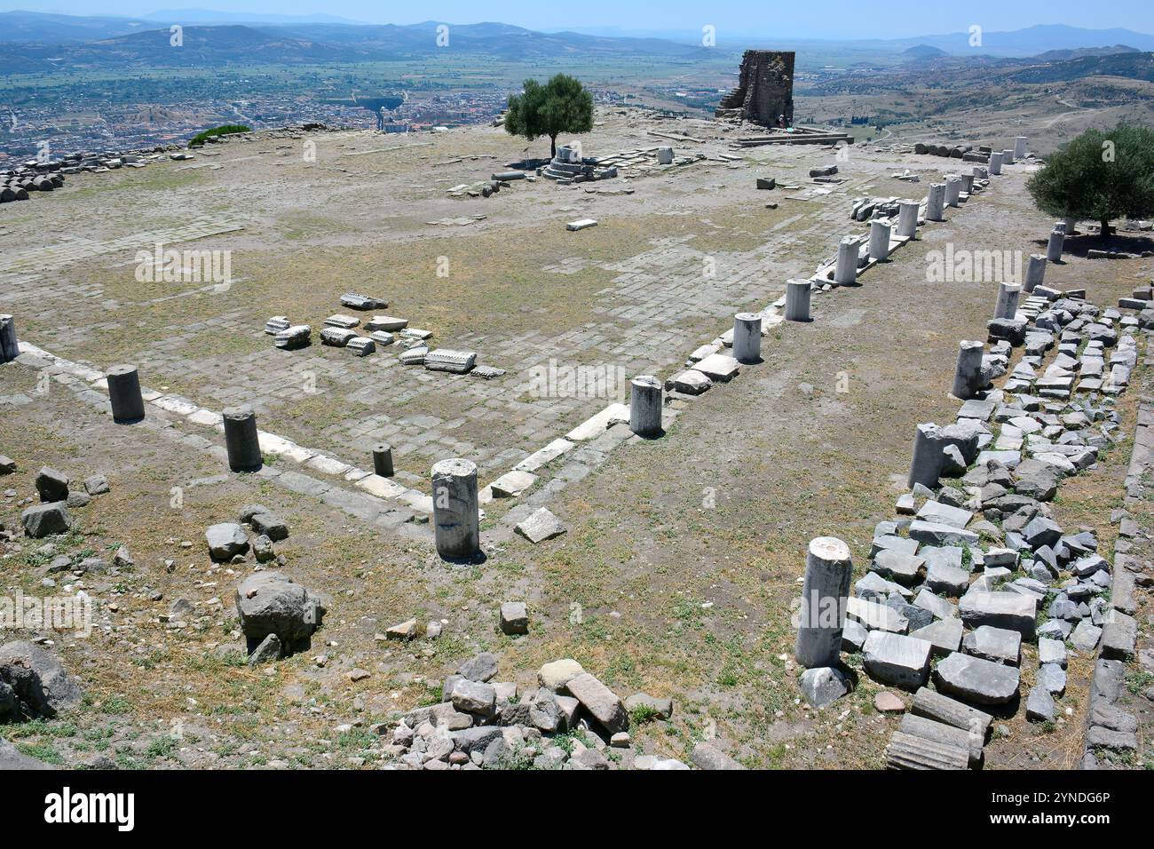 Acropolis, Pergamon, Pergamum, İzmir Province, Turkey, UNESCO World ...