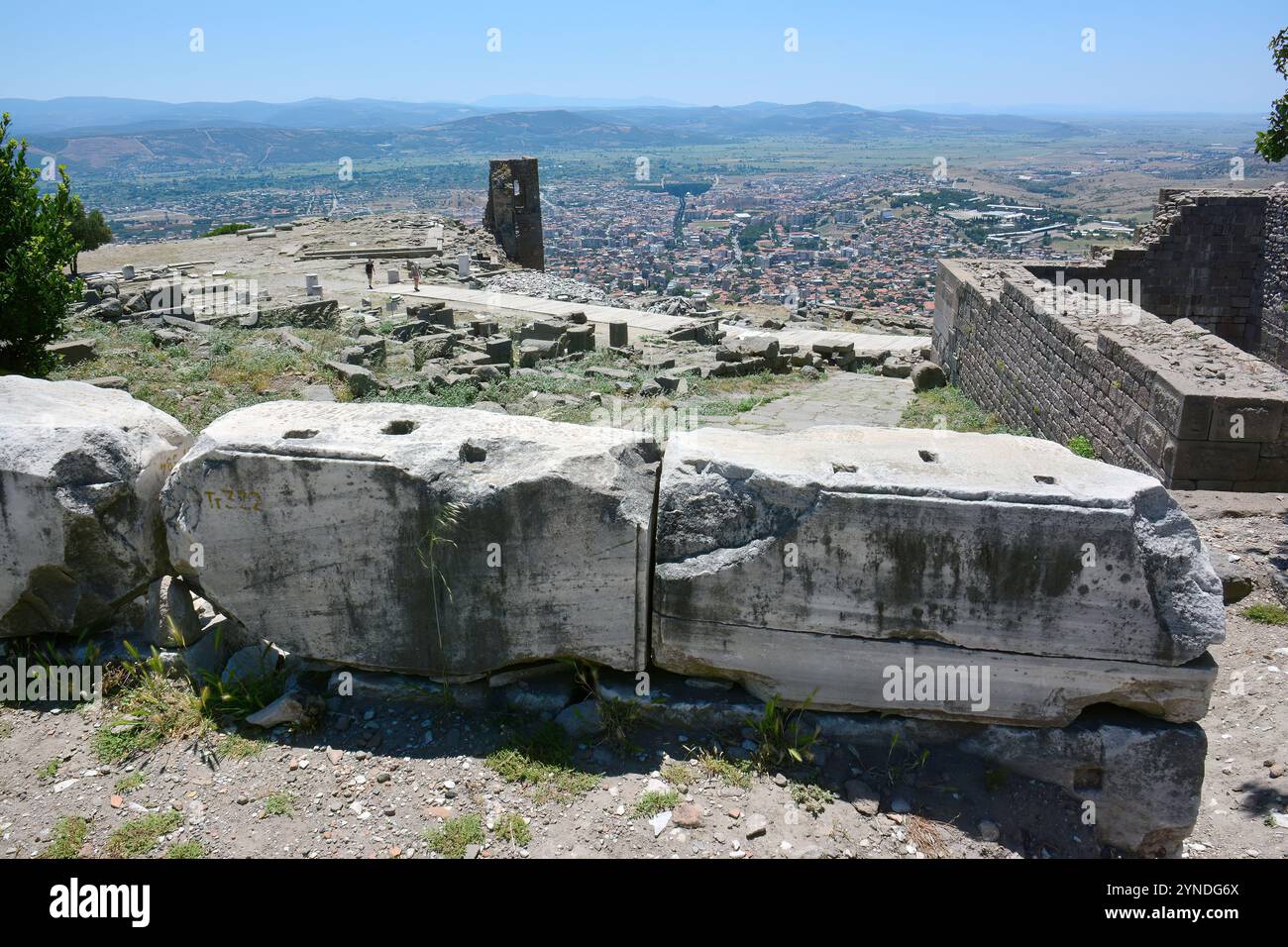 Acropolis, Pergamon, Pergamum, İzmir Province, Turkey, UNESCO World ...
