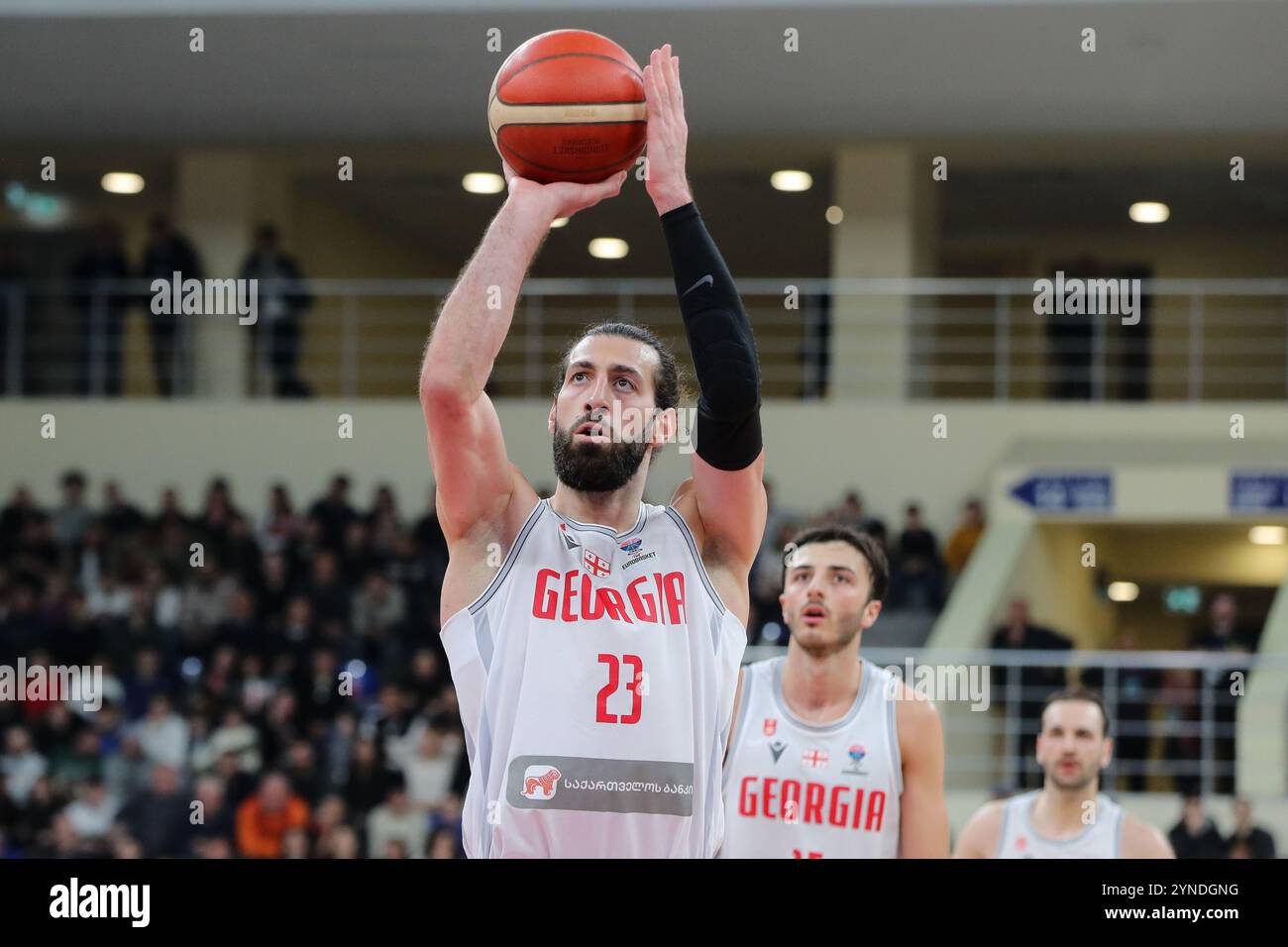 Tornike Shengelia of Georgia during the FIBA EuroBasket 2025 Qualifying ...