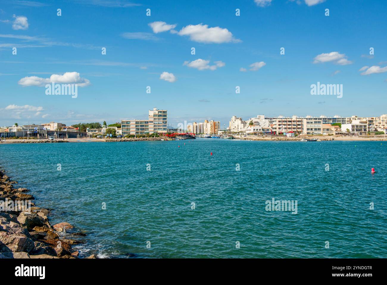 Set along a penninsula on the Mediterranean sea, Carnon is known for ...