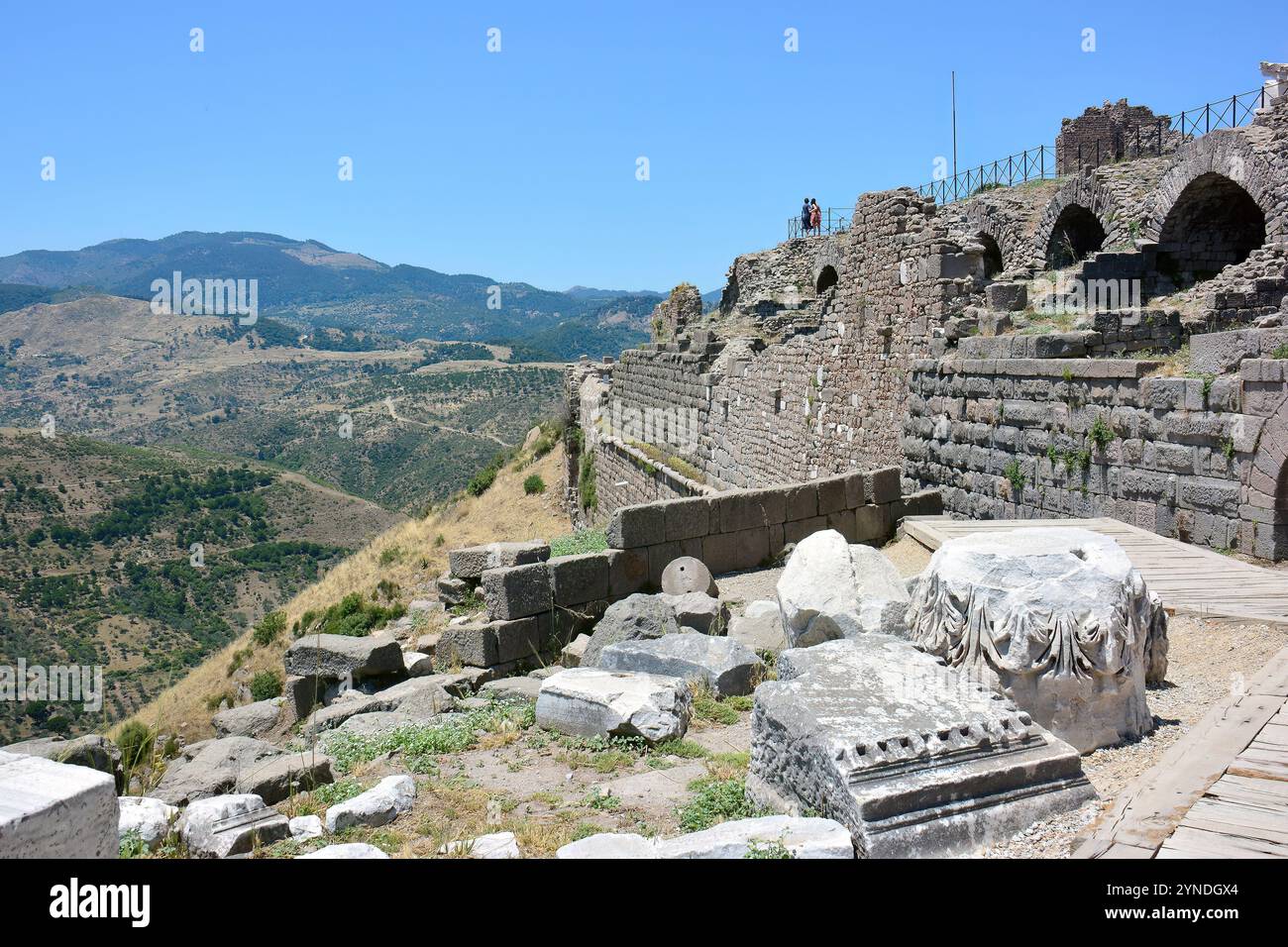 Acropolis, Pergamon, Pergamum, İzmir Province, Turkey, UNESCO World ...