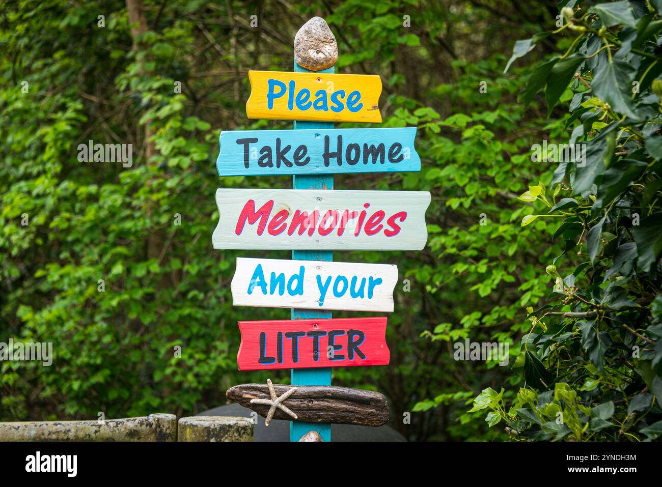 Take your rubbish home sign hi-res stock photography and images - Alamy