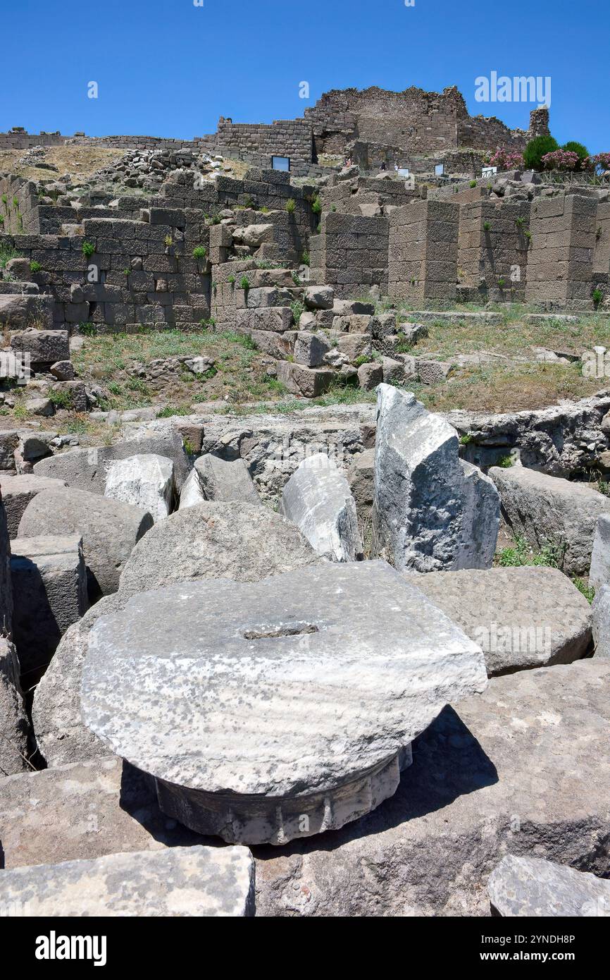 Acropolis, Pergamon, Pergamum, İzmir Province, Turkey, UNESCO World ...